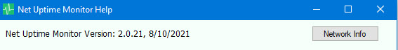 About the Net Uptime Monitor